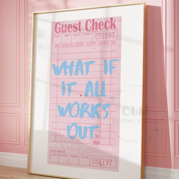 Preppy Bubbly Digital Prints, Pink Champagne Tower Guest Check ...