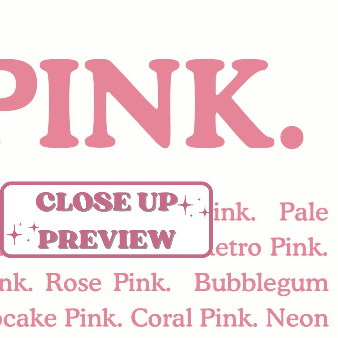 I Have an Addiction to Pink Typography Digital Print in Pastel Pink ...