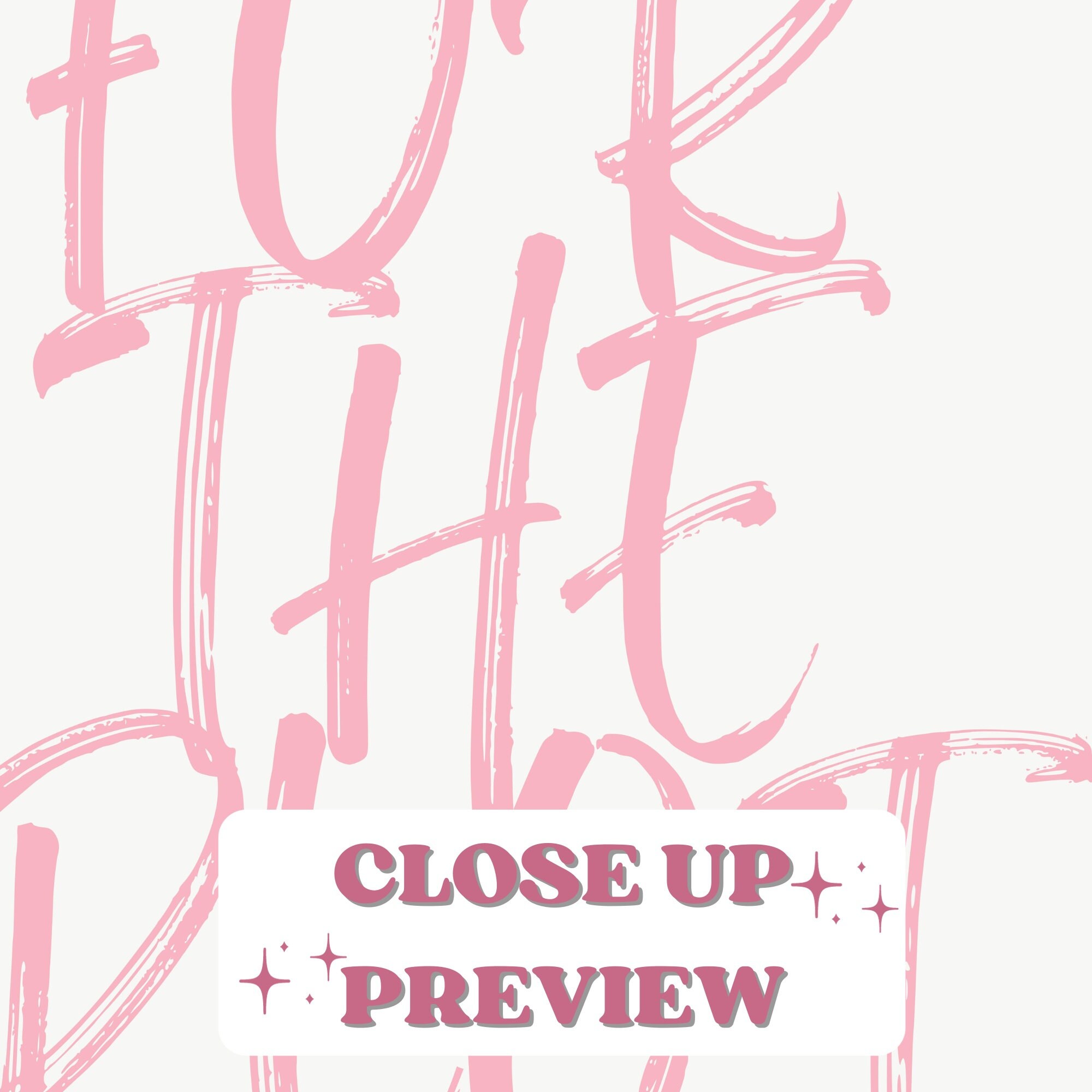 Good for the Plot Pink Typography Digital Print, Preppy Retro Bar Cart ...