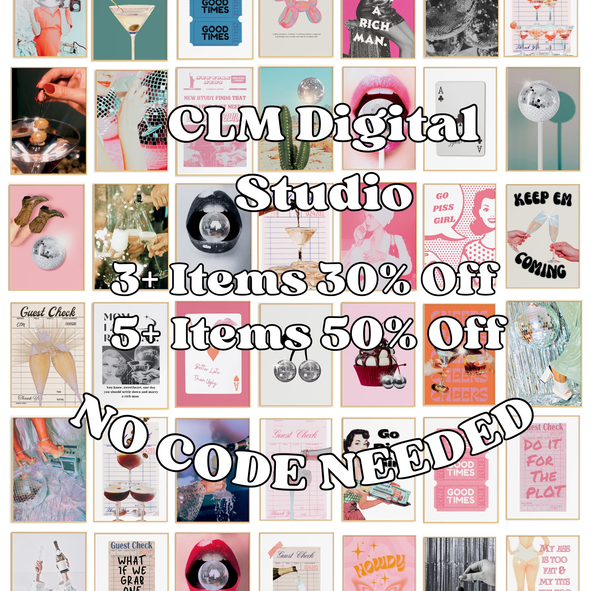 Trendy College Dorm Digital Prints, You're Like Really Pretty Pink ...