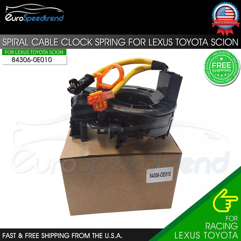 Spiral Cable Clockspring Sub-assy for Toyota Prius Corolla Yaris Scion ...