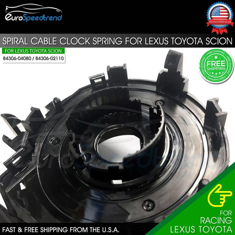 Clock Spring Fit Toyota Tundra Sequoia 08-12 Matrix 09-13 Scion TC ...