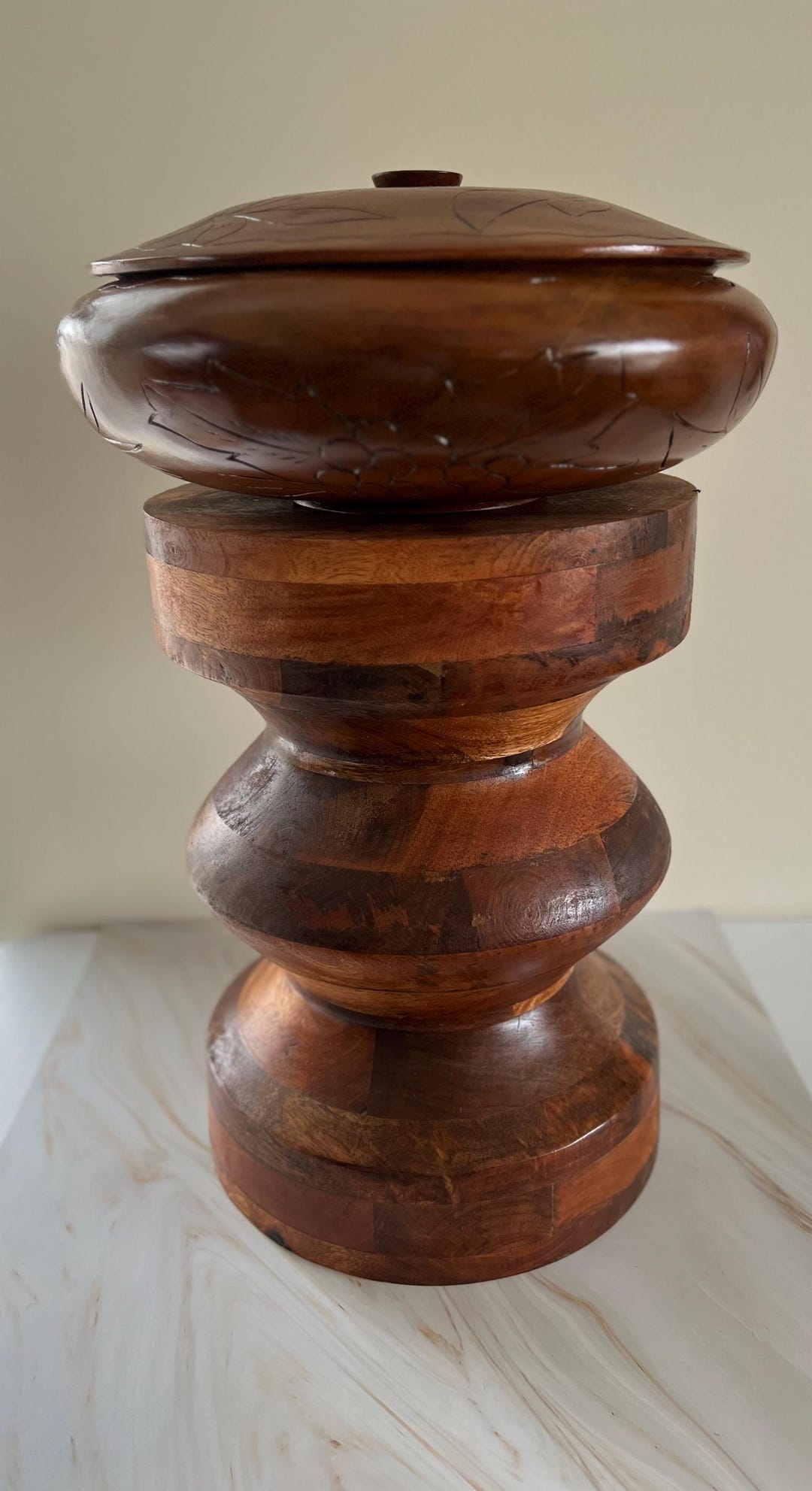 Wooden Batea and Pilon Set for Shango - Etsy