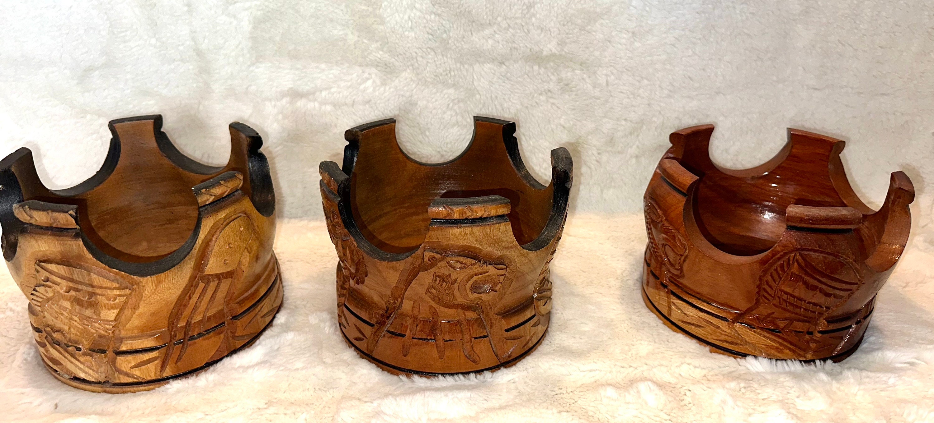 Corona De Chango En Madera / Wooden Shango Crown - Etsy