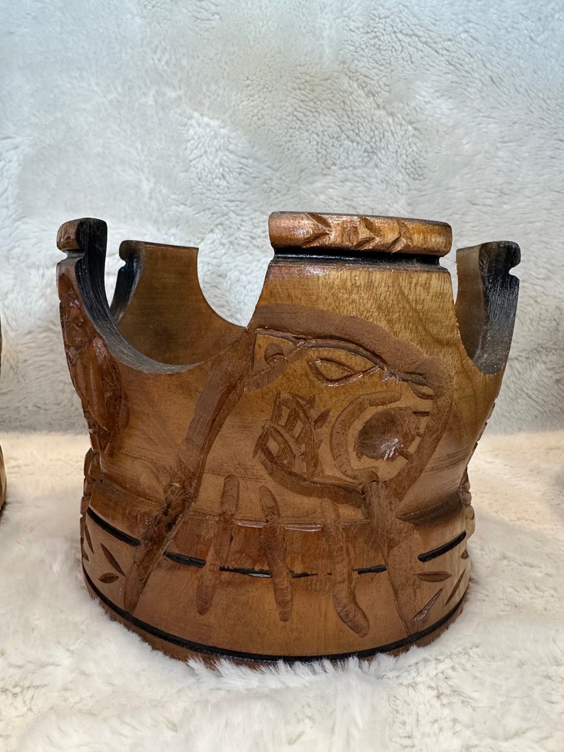 Corona De Chango En Madera / Wooden Shango Crown - Etsy