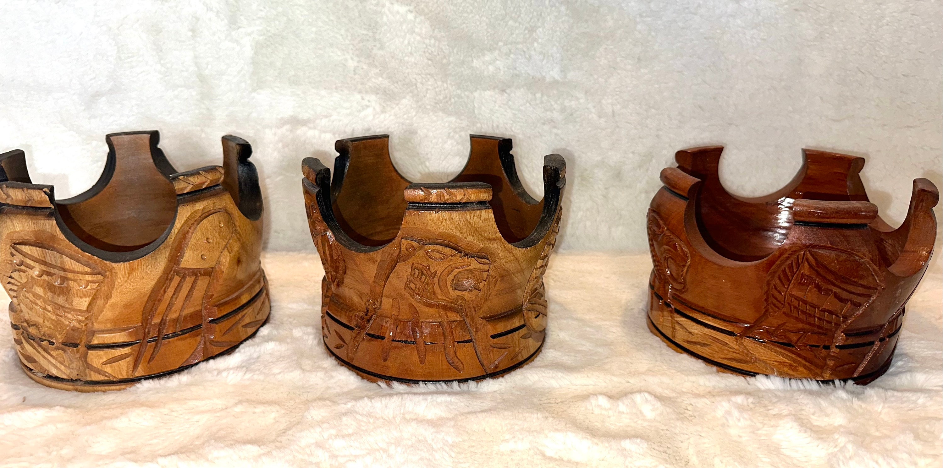 Corona De Chango En Madera / Wooden Shango Crown - Etsy