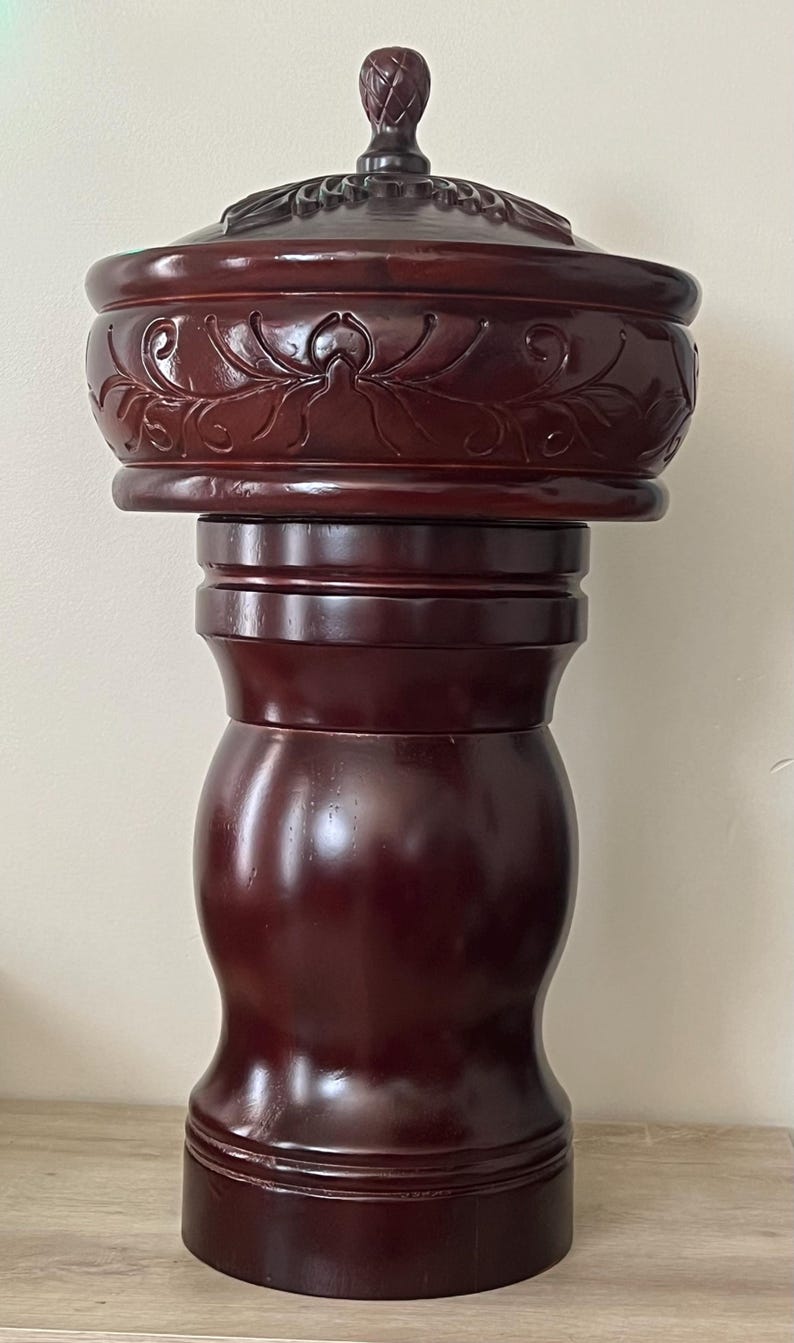 Wooden Batea and Pilon Stand for Shango - Etsy