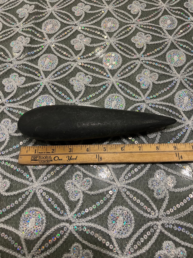 Authentic Black Lighting Stone / Piedra De Rayo - Etsy