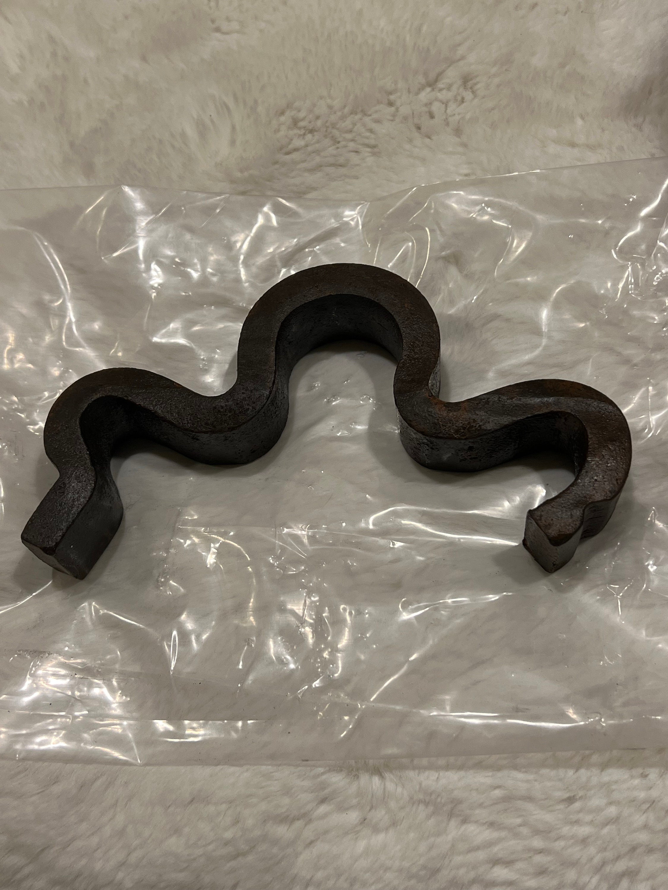 Set of Chromed Warriors Tools for Ifa/osha With Chromed Pot / Set De ...