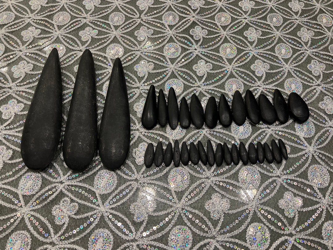 Authentic Black Lighting Stone / Piedra De Rayo - Etsy