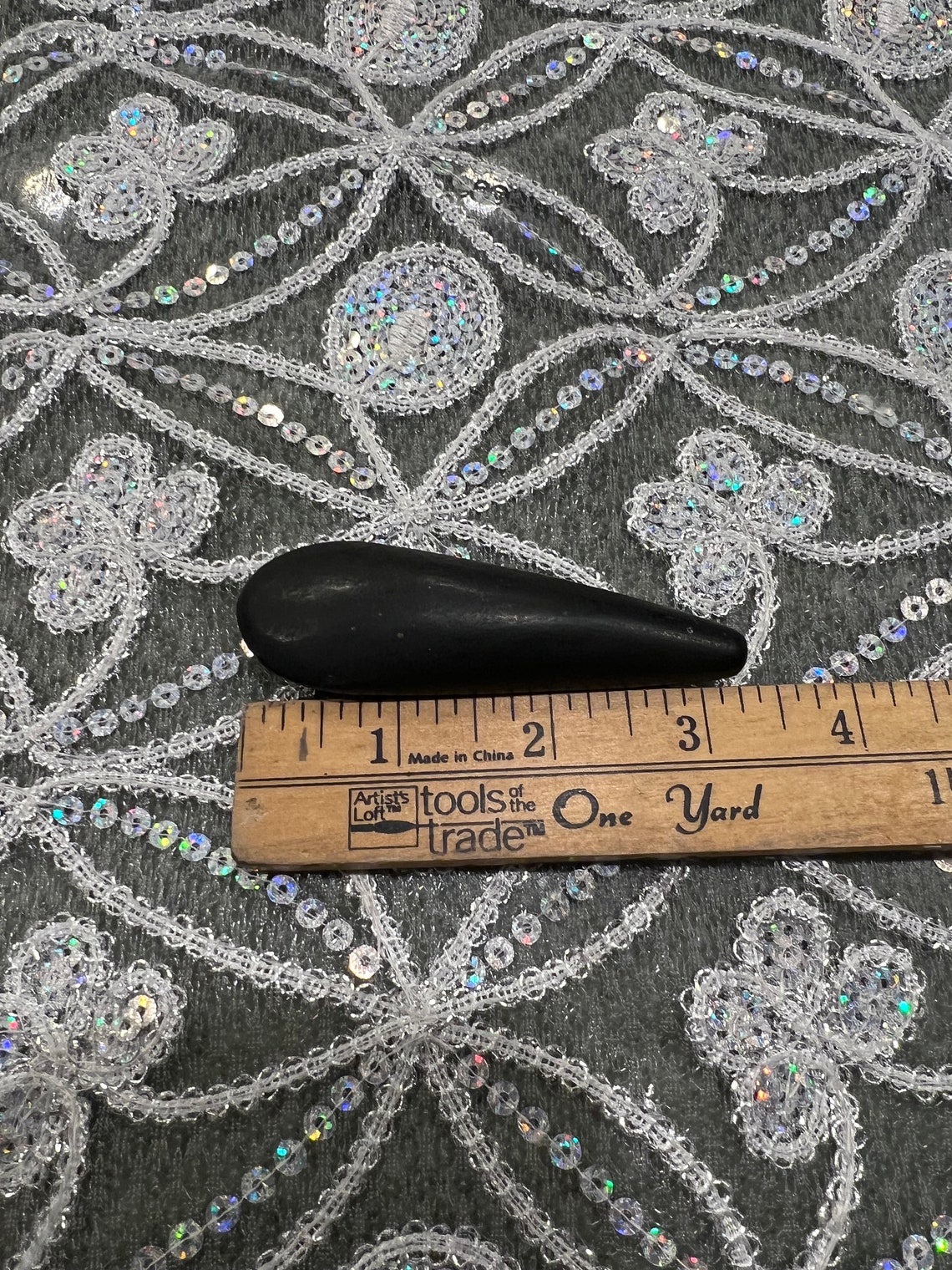 Authentic Black Lighting Stone / Piedra De Rayo - Etsy