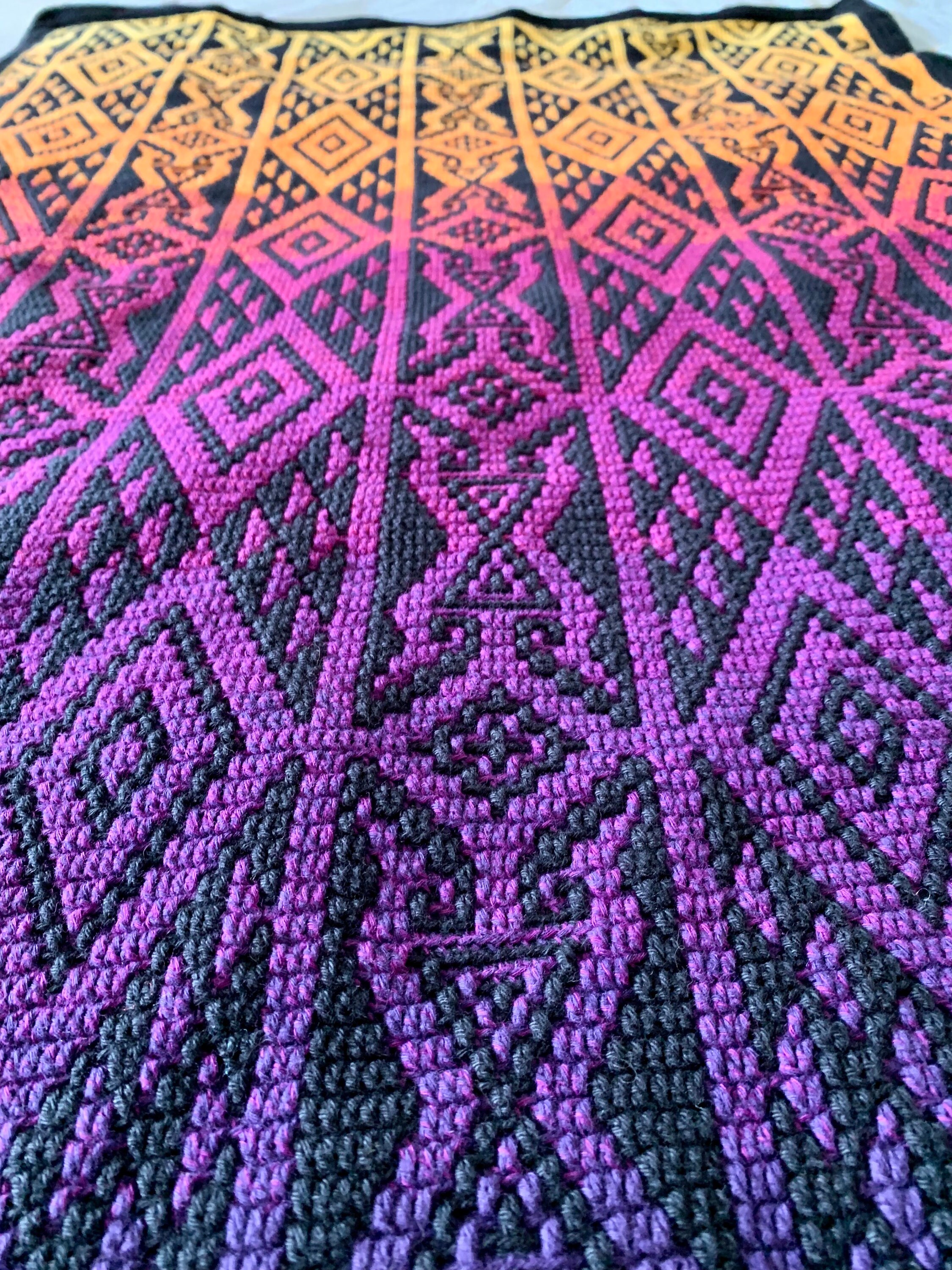 Crystals of Time Overlay Mosaic Crochet Pattern by Aureus - Etsy