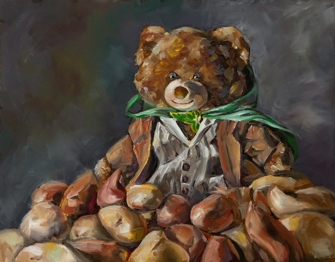 Original Framed Oil Painting: “potatoes” - Etsy