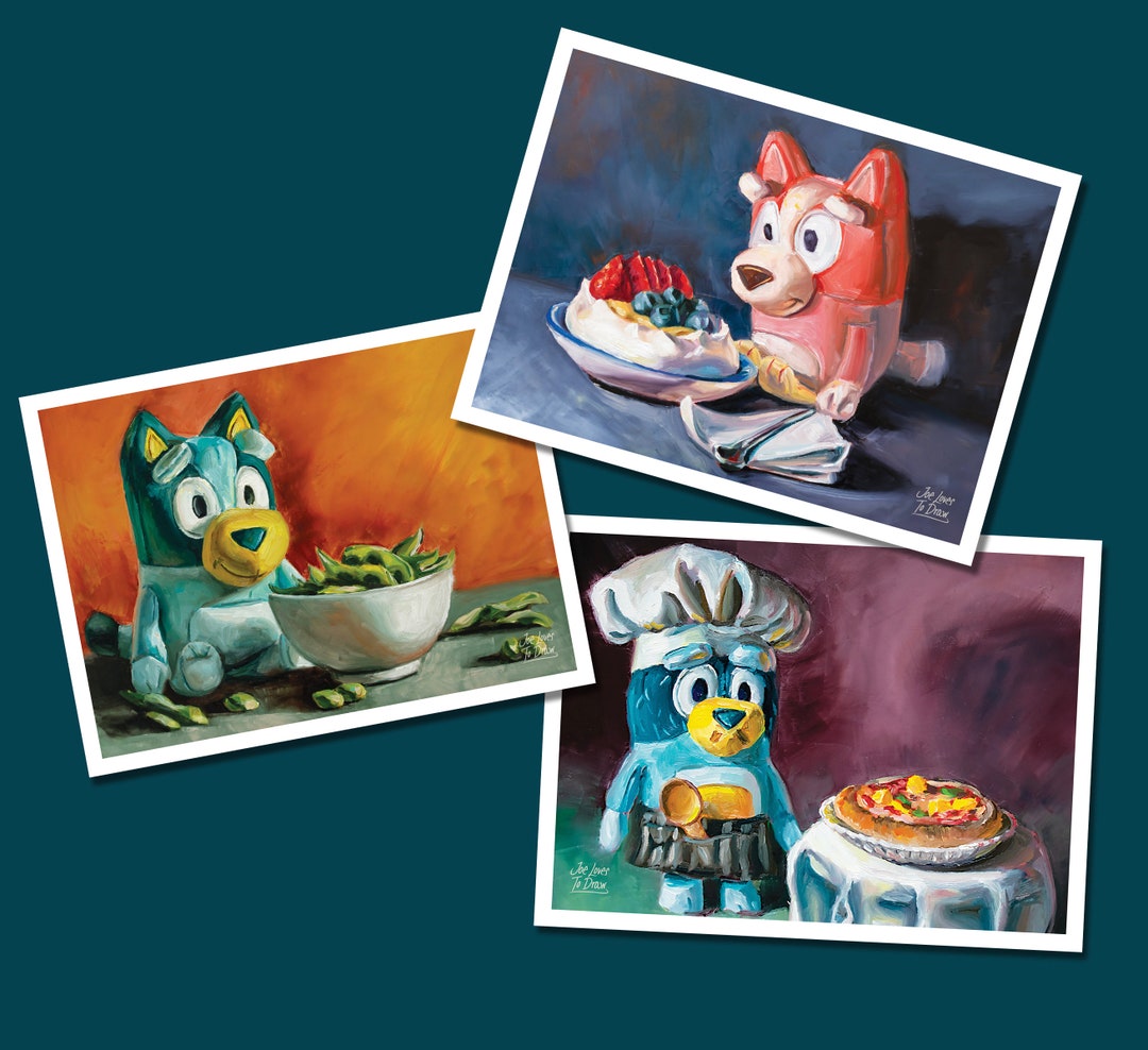 Art Print: Bluey Bundle Pack - Etsy