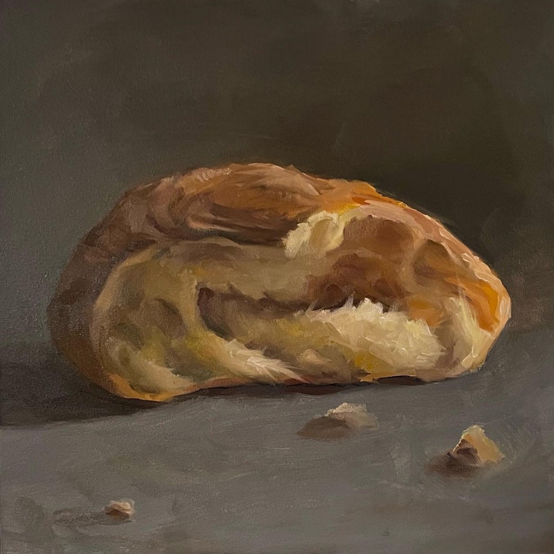 Bread Painting - Etsy