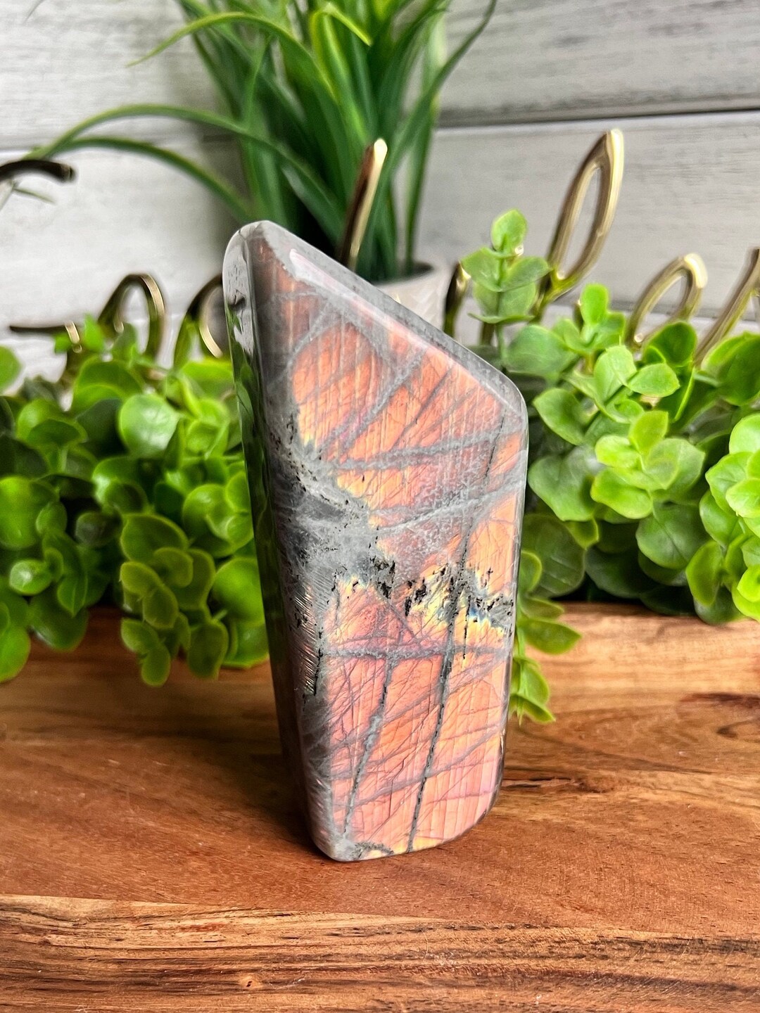 Flashy Sunset Labradorite Freeform Tower - Etsy
