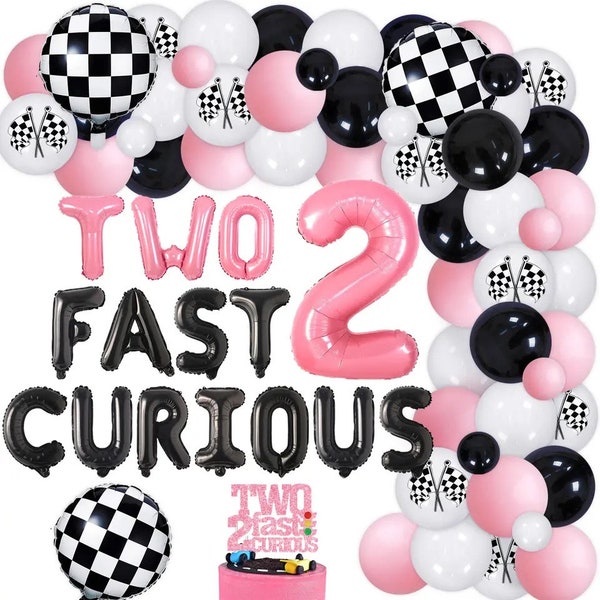 Two Fast 2 Curious Cake Topper - Etsy UK