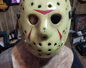 Friday the 13th Part 3 Jason Mask - Etsy