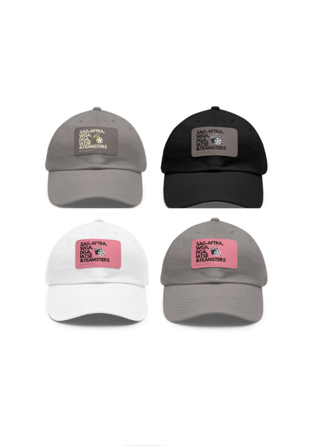 SAG AFTRA Strike Hat, WGA Hat, Dga, Iatse, Teamsters, Union Hat ...