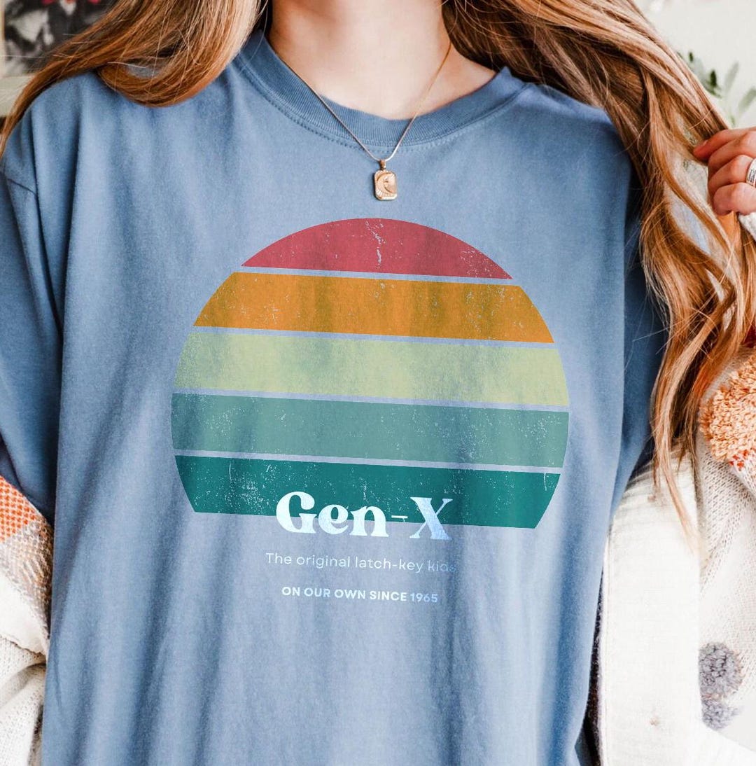 Comfort Colors Gen X Shirt, Relaxed Gen-x T-shirt for Women, Comfort ...