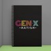 Groovy Gen-x Nation Notebook Born in the 60s Decade Member of Gen-x ...