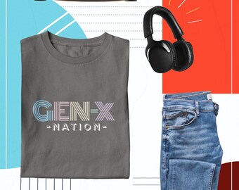 Groovy Gen-x Nation Notebook Born in the 60s Decade Member of Gen-x ...