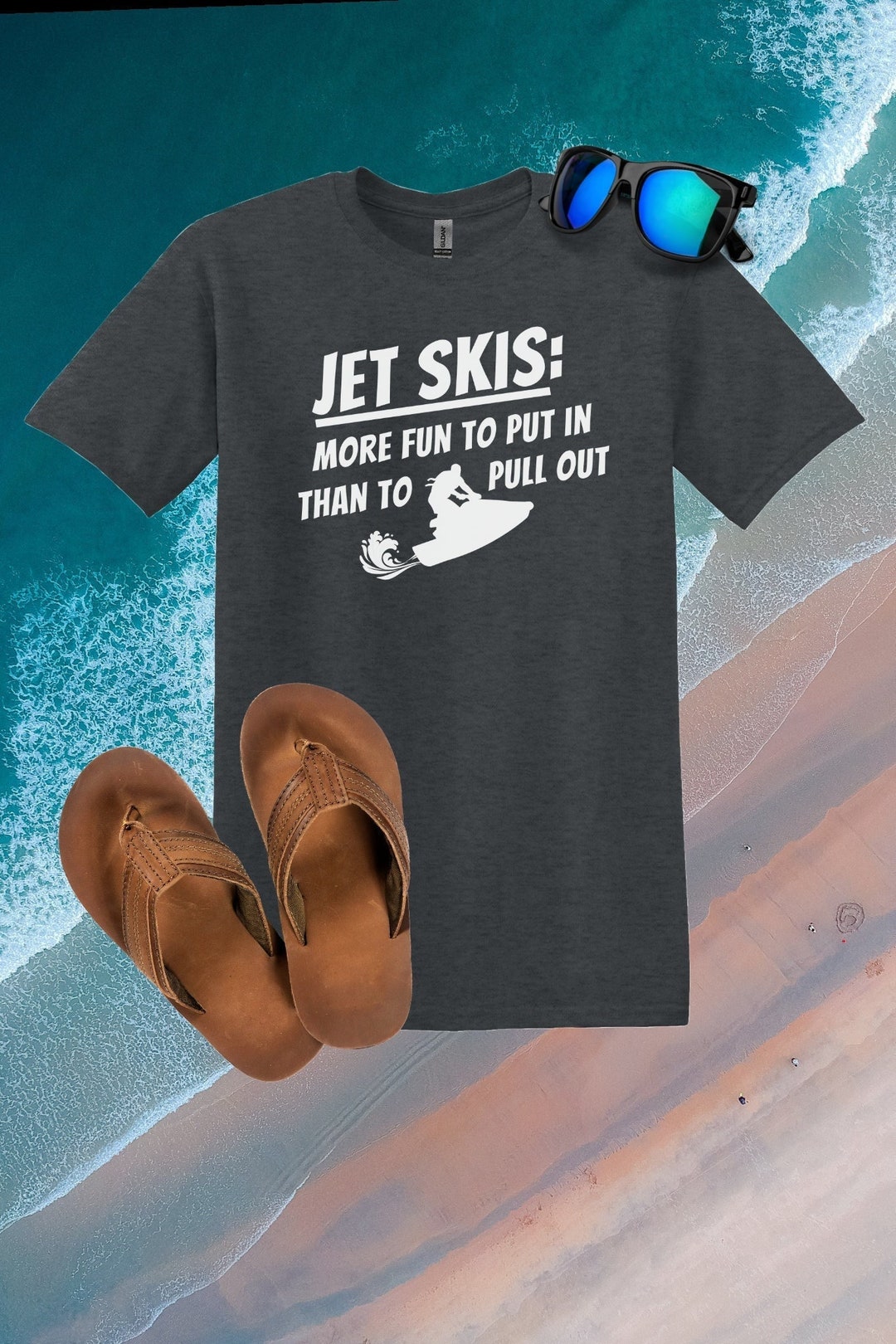 Funny Jet Ski Shirt, More Fun to Put in Than Pull Out, Jet Ski Riding ...