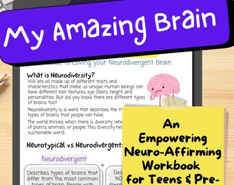 My Amazing Brain: A Strengths-based, Neuro-affirming Workbook for ...