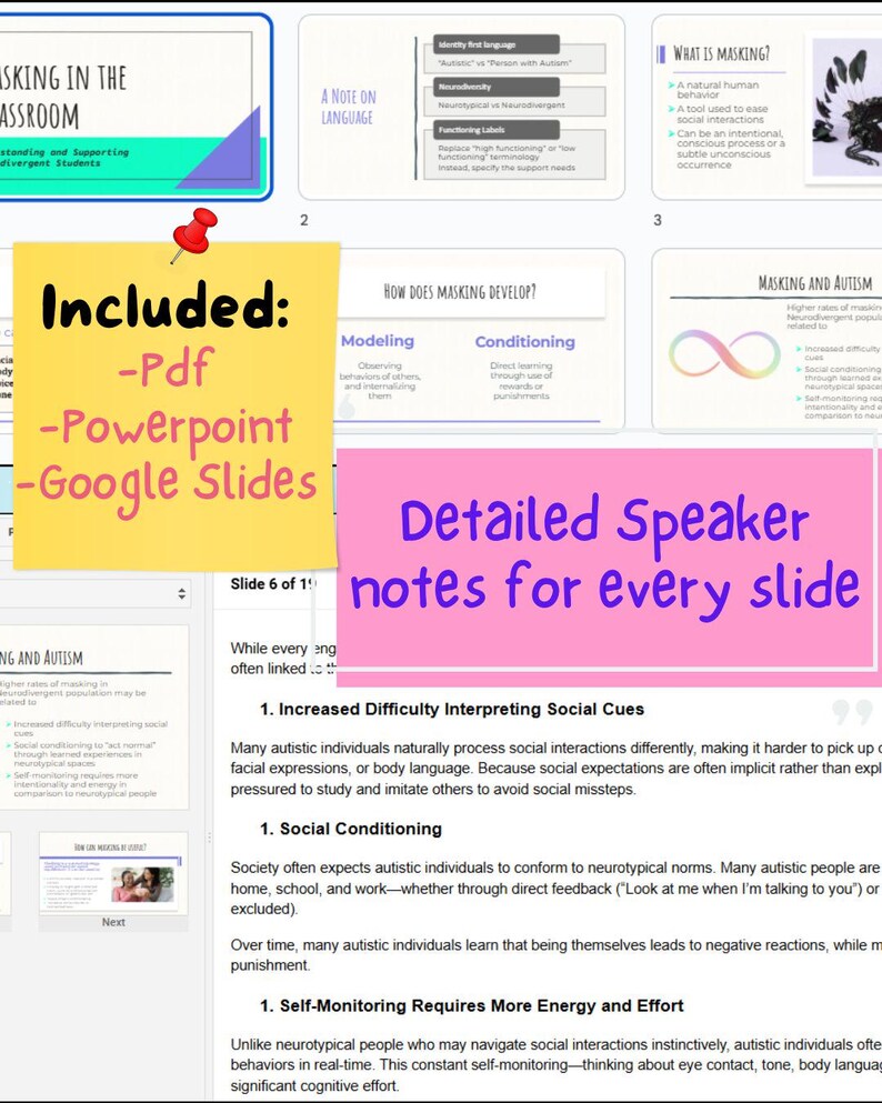 Masking in the Classroom: Understanding & Supporting Neurodivergent ...
