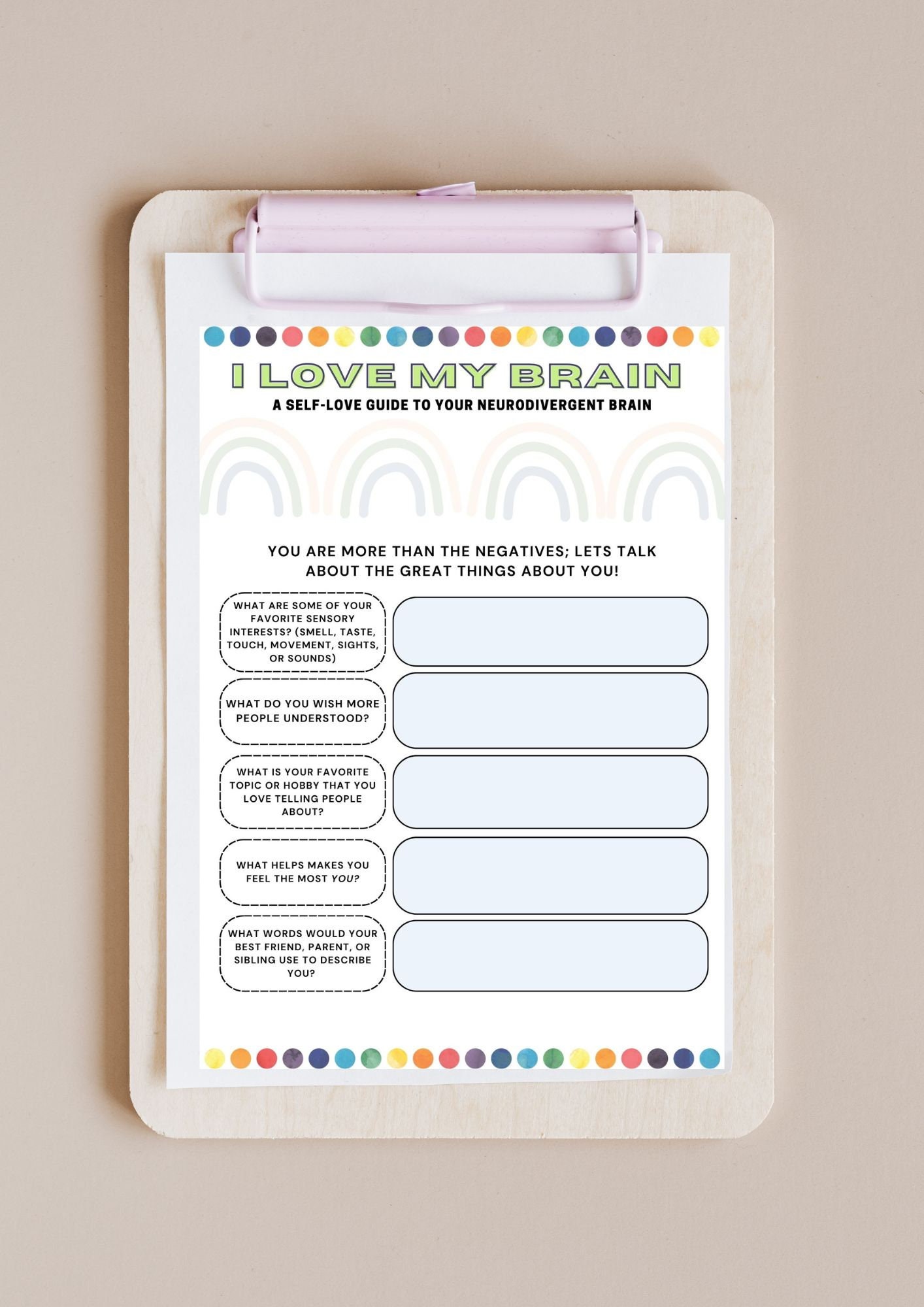 I Love My Brain - A Self-love Guide to Loving Your Neurodivergent Brain ...