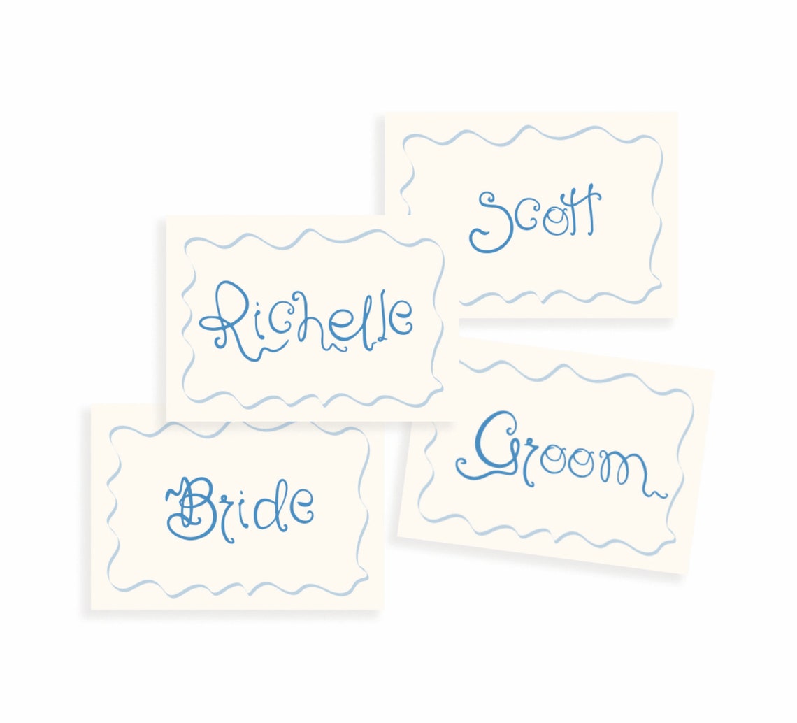 Place Cards Template | Name Cards Template | Instant Download ...