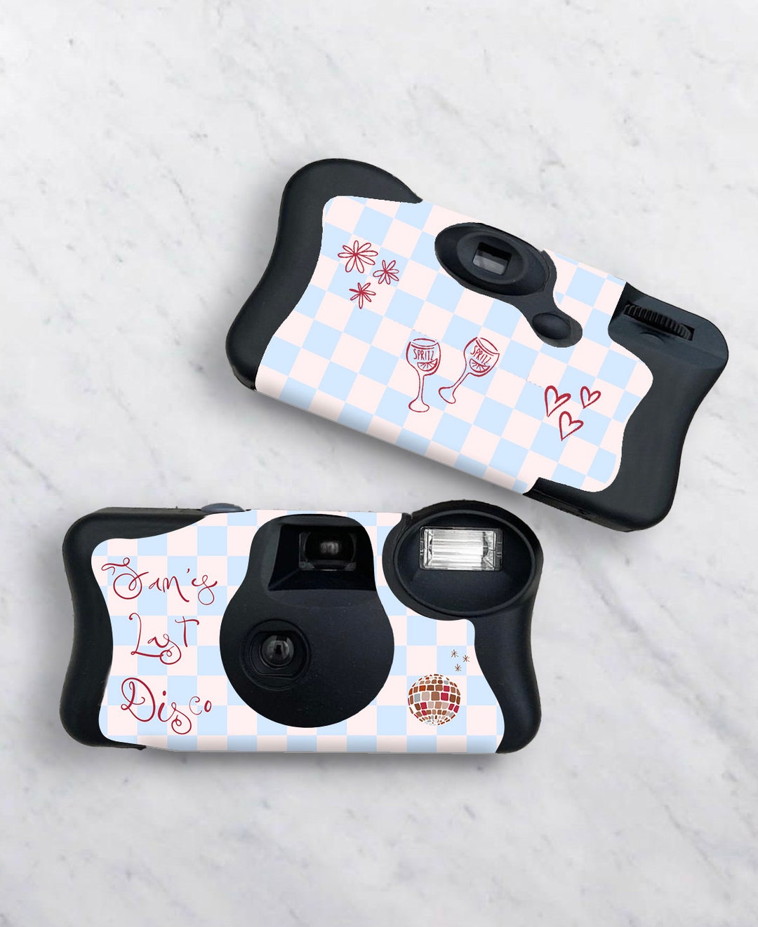 Disposable Camera Wrap Template | Printable Sticker Template for ...