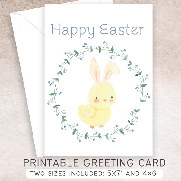 Easter Chick Cards - Etsy