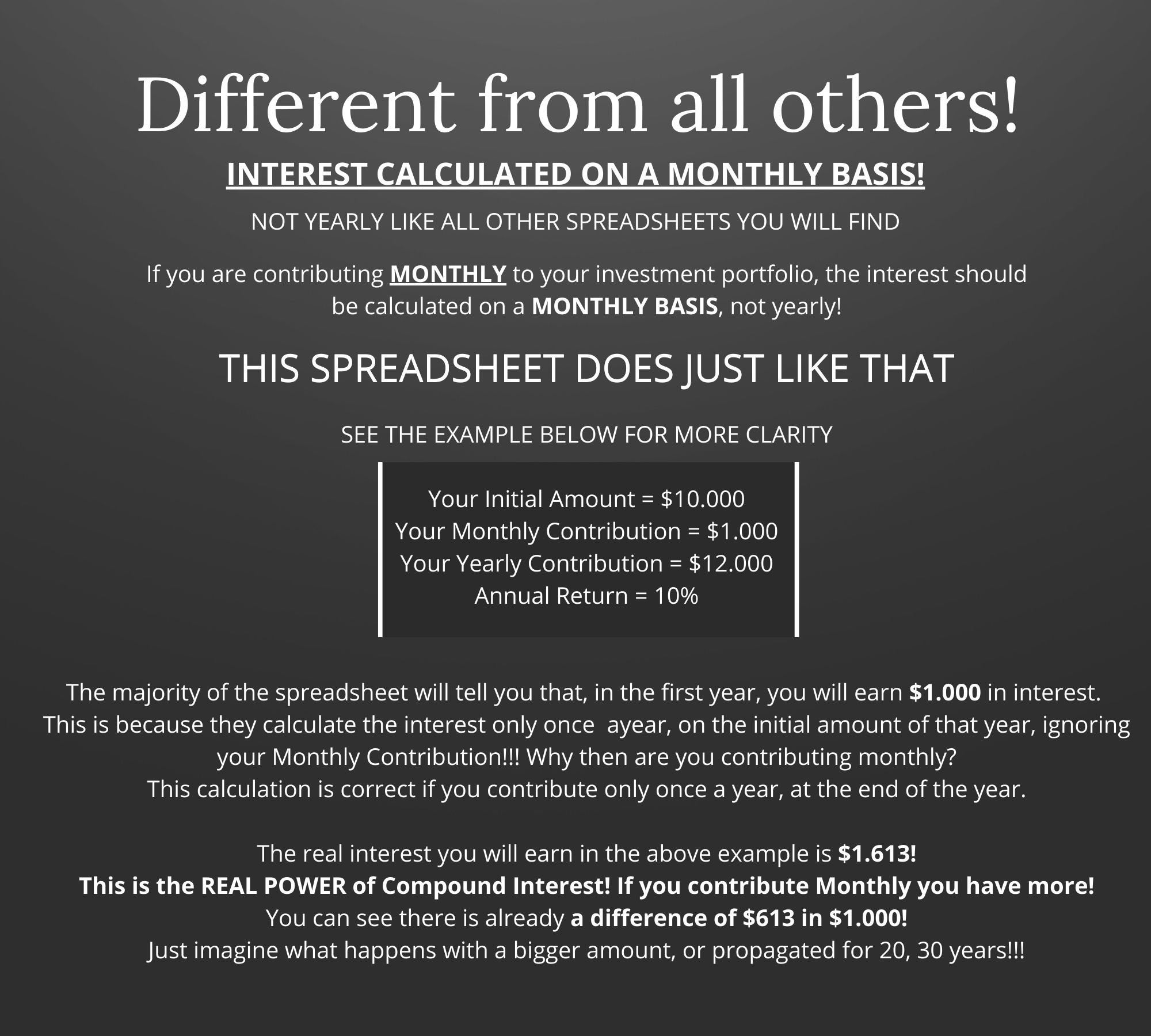 Compound Interest Calculator, Investment Tracker, Retirement Plan ...
