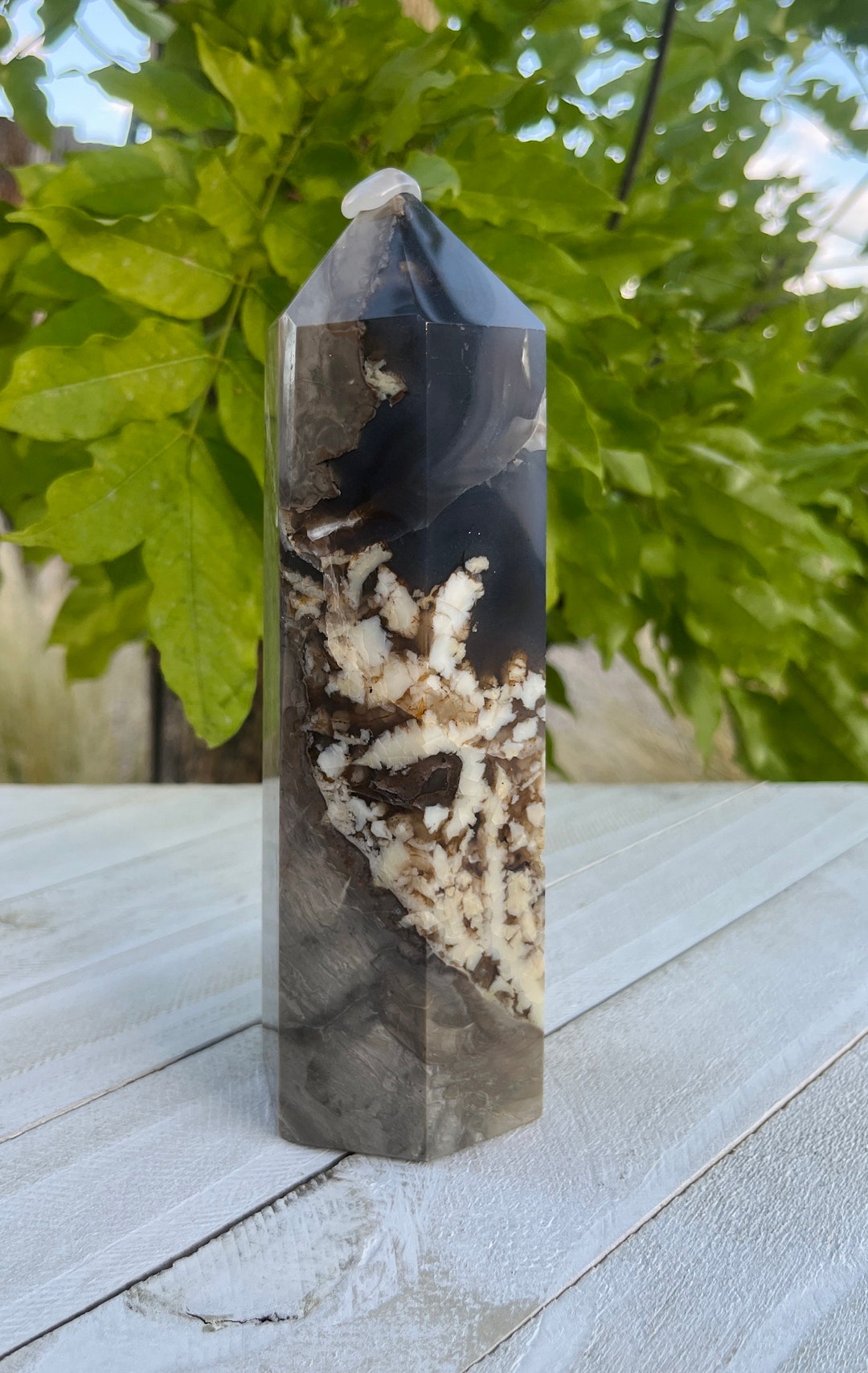 Volcano Agate Tower - Etsy