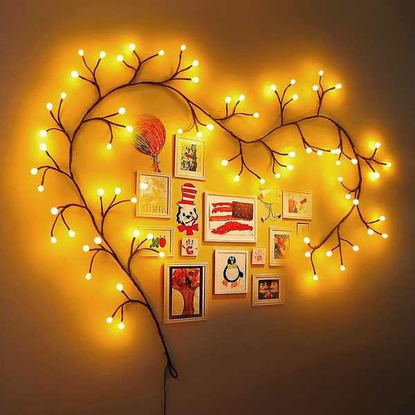 Led Willow Branches Etsy