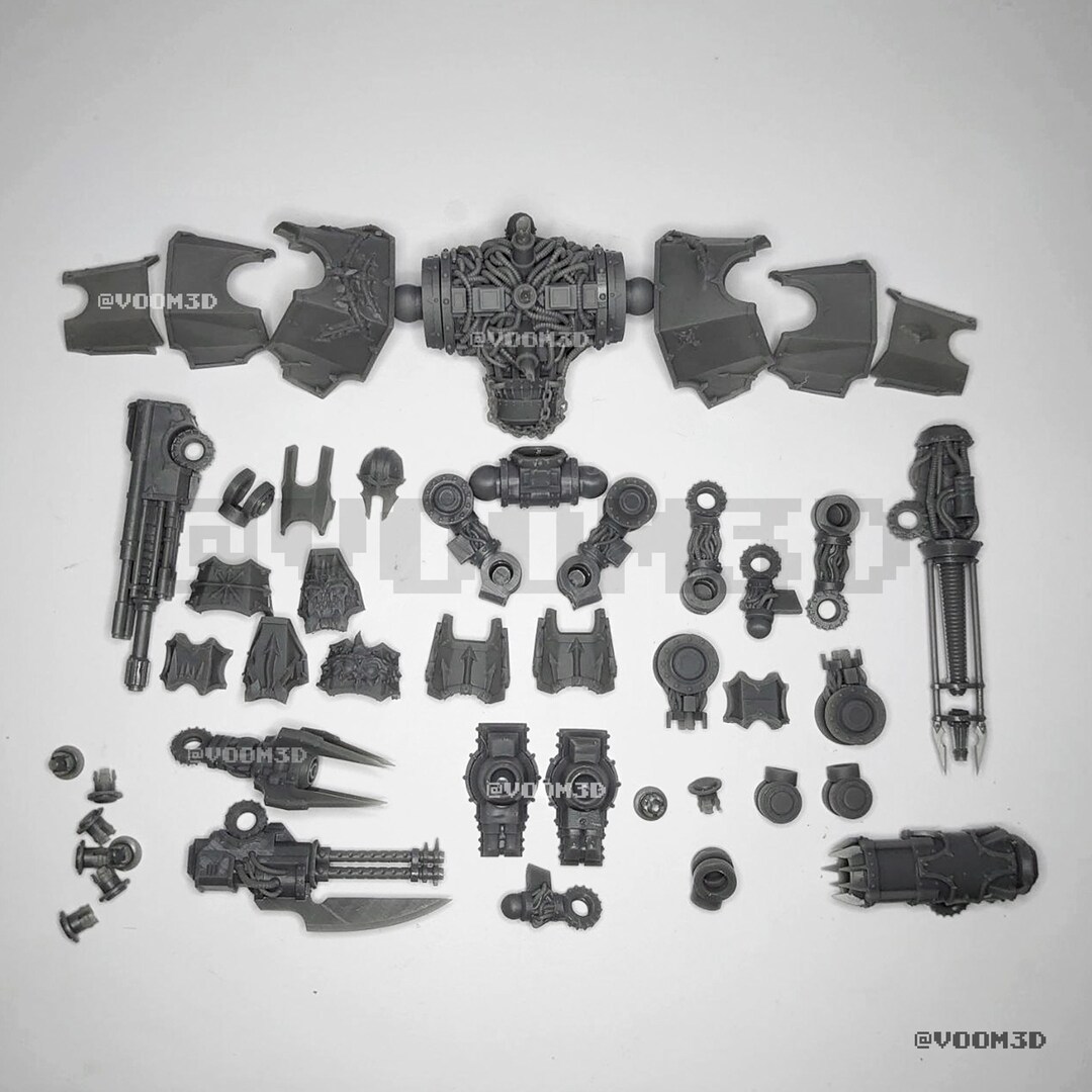 Custom Miniature Destroyer Robot for Tabletop and Wargames - Etsy