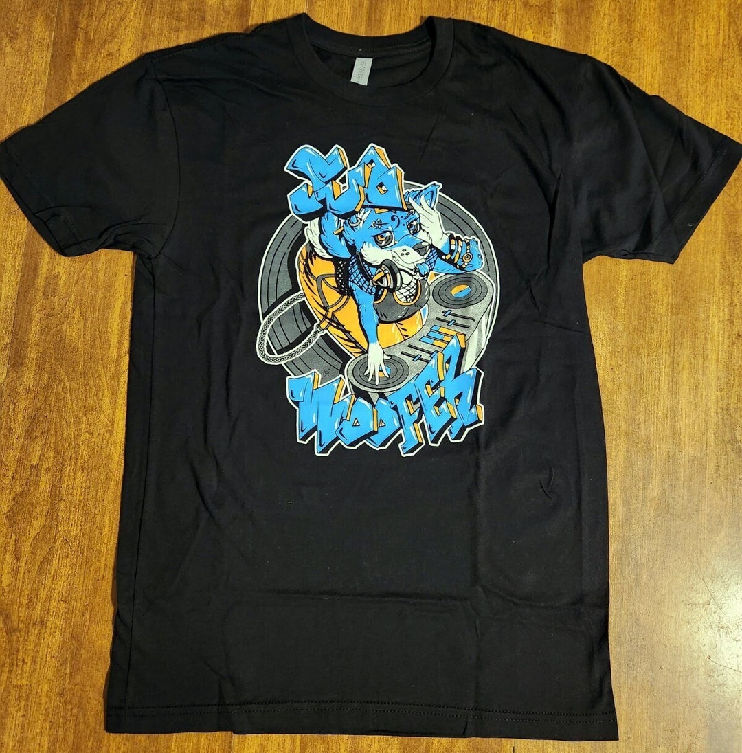 Subwoofer Furry DJ Rave UV Black Light Glow Tee T-shirt - Etsy