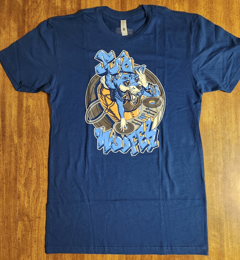 Subwoofer Furry DJ Rave UV Black Light Glow Tee T-shirt - Etsy