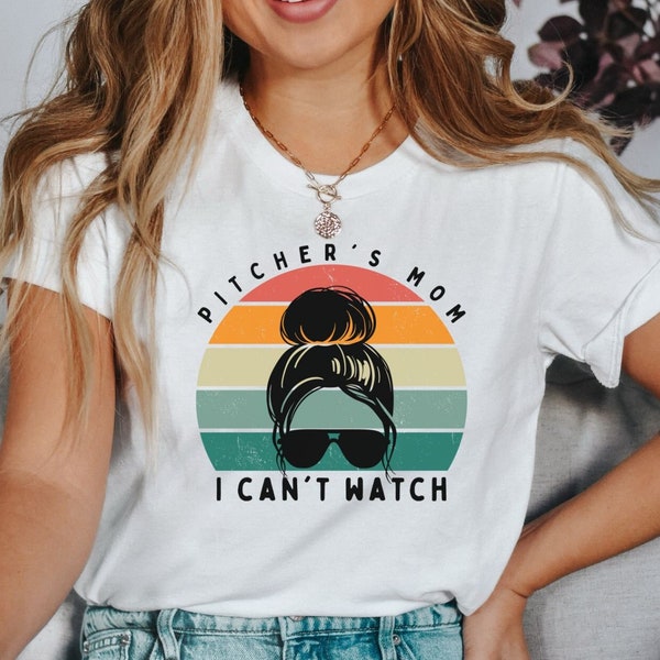 Pitcher Mom Shirt - Etsy