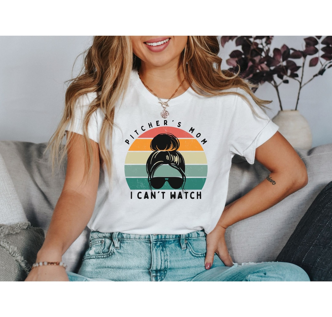 My Favorite Pitcher Calls Me Mom Tshirt, Pitcher's Mom T-shirt, Funny ...