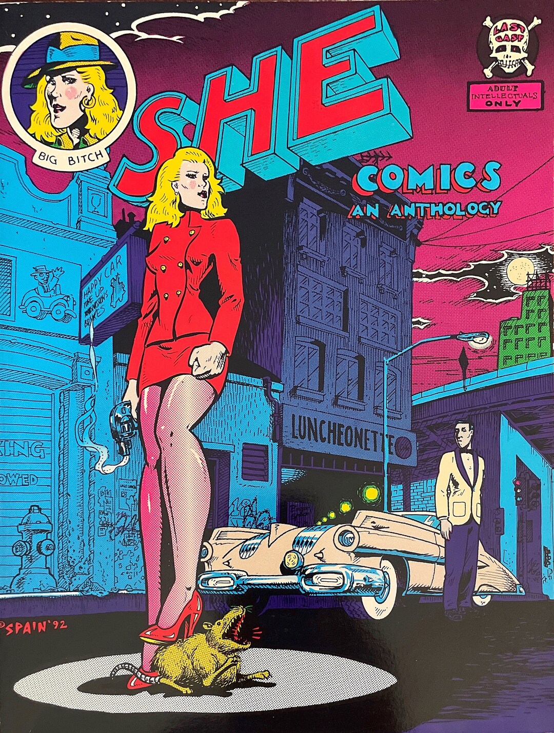 She Comics - Spain Rodriguez. Graphic Novel. - Etsy