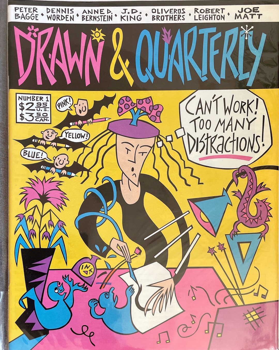 Drawn & Quarterly Comics Nos. 1-9. - Etsy