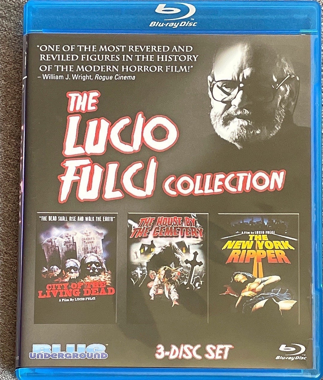 The Lucio Fulci Collection - 3 Disc-set (blu-ray) - Etsy