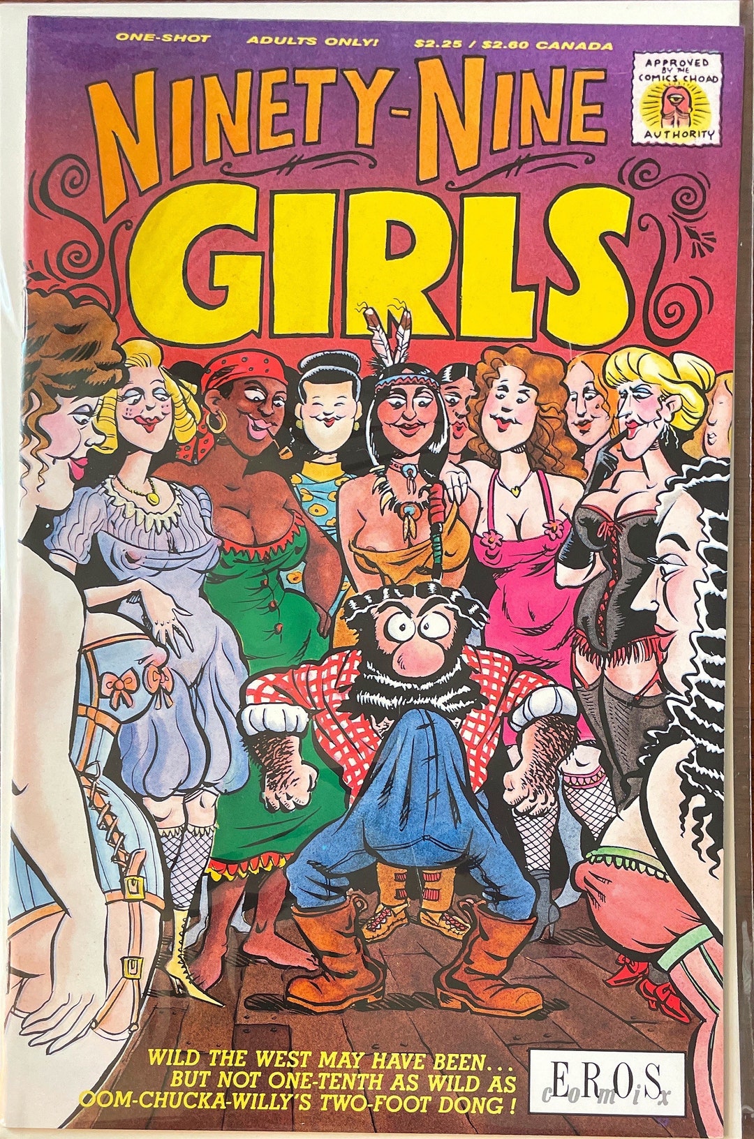 Ninety Nine Girls Raunchy Comic by Terry Laban cud. Eros. First Printing, High Grade. - Etsy