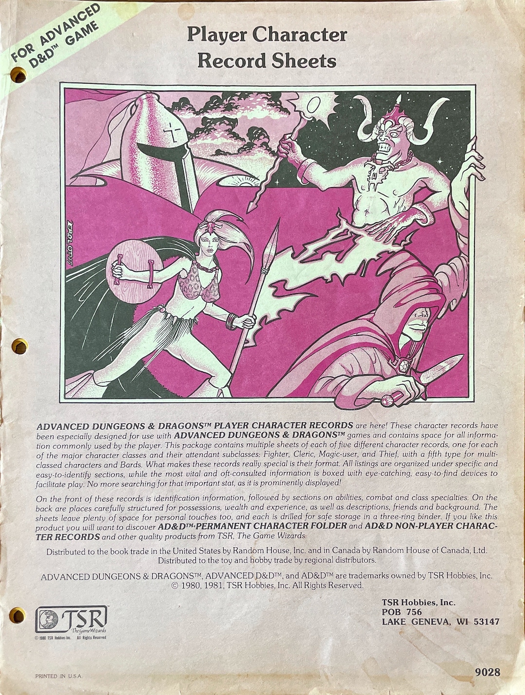 D&D Player Character Record Sheets Including Seven Sheets, First ... D&D Player Character Record Sheets Including Seven Sheets, First ...