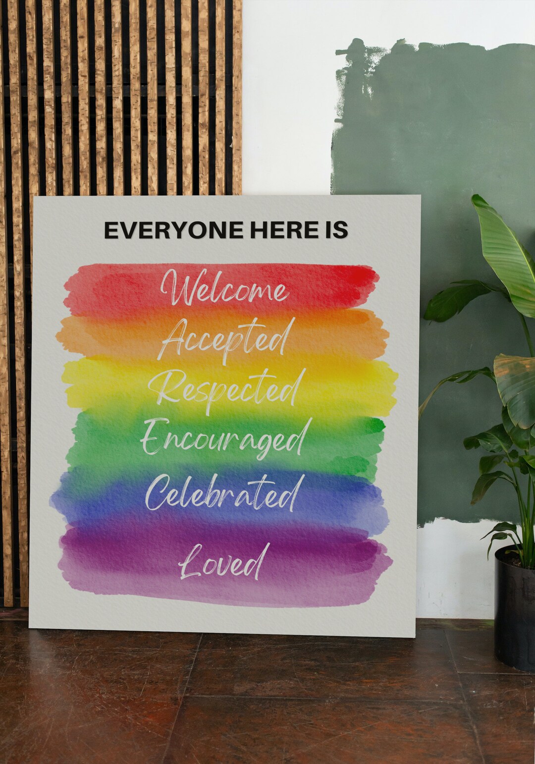 Equality Sign, Classroom Decor, Office Decor, Counselor, Inclusion ...