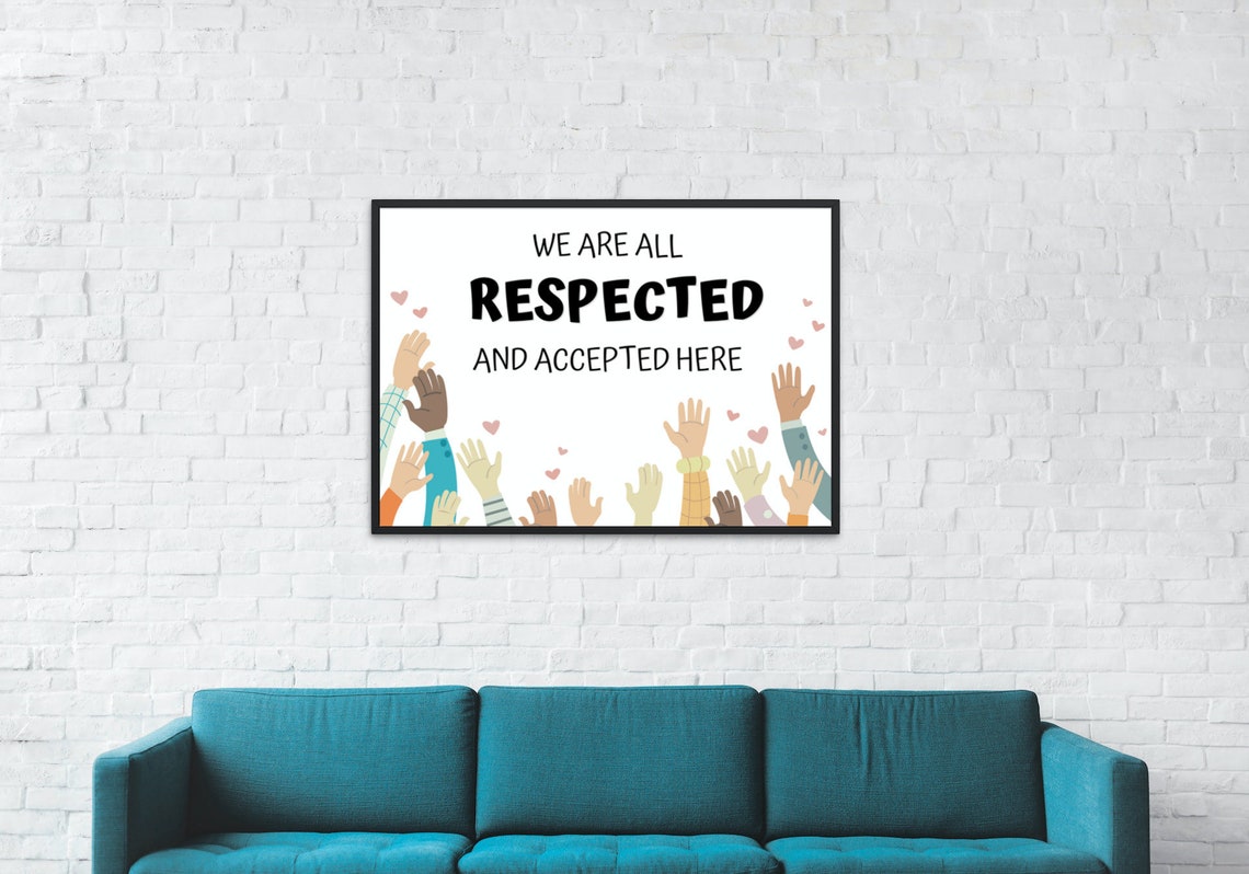 Diversity Classroom Pride Printable, LGBTQ+ Inclusion Poster, Pride ...