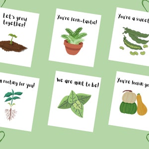Printable Plant Pun Cards | Plant Puns | Party Gifts | Cards for Kids ...