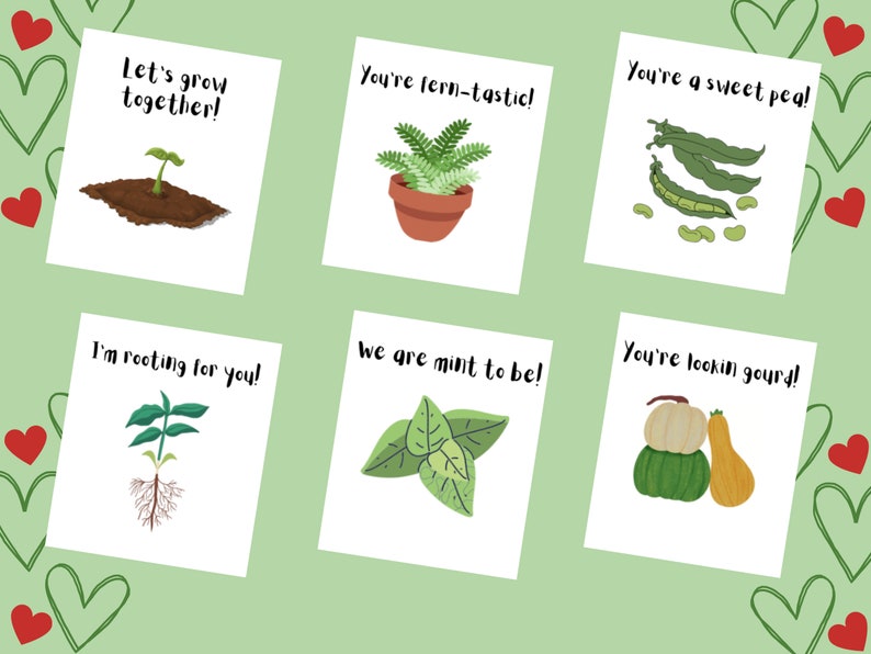 Printable Plant Pun Cards | Plant Puns | Party Gifts | Cards for Kids ...